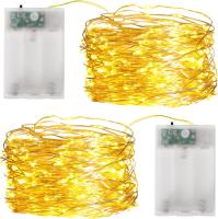 China Starry Firefly Warm White Battery Copper Wire Lights For Parties Indoor Decor for sale