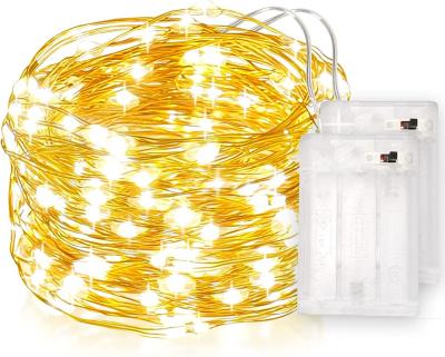 China Waterproof Copper Wire Star Lights 10m For Bedroom Christmas Classroom Decor for sale