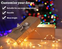 China Waterproof Copper Wire Star Lights 10m For Bedroom Christmas Classroom Decor for sale
