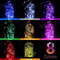 China FCC Battery Copper Wire Fairy Lights For Outdoor Wedding Mason Jar Dorm Decor DIY Costume for sale