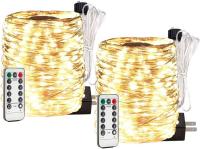 China 300 LEDs 100 FT Plug In Indoor Copper String Lights With Remote  IP 65 for sale