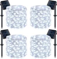 China 400pcs LED Solar Fairy Lights 8 Modes Solar Powered Twinkle Lights For Garden Patio for sale