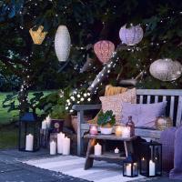 China 400pcs LED Solar Fairy Lights 8 Modes Solar Powered Twinkle Lights For Garden Patio for sale