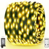 China IP65 Warm White Indoor Fairy Lights With Remote 8 Modes Memory Timer Plug In For Xmas Tree for sale