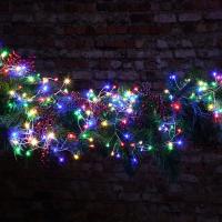 China Bright Battery Operated Fairy Lights 60 LED Silver Wire Waterproof Christmas Decorations for sale
