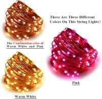 China 5W 2M Color Battery Operated Led String Lights For Indoor Outdoor Christmas for sale