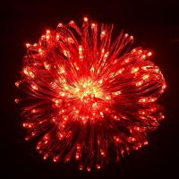 China Red LED Fairy String Lights Battery Operated Remote Control Timer Christmas Decor for sale