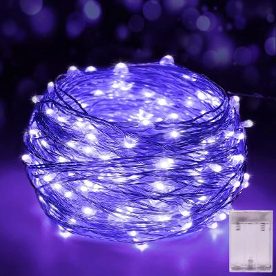 China Copper Wire Starry String Lights For Glow Party Body Paint  Flexible Black Light Fixture for sale