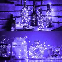 China Copper Wire Starry String Lights For Glow Party Body Paint  Flexible Black Light Fixture for sale