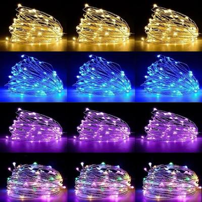 China Multi Colored String Lights Waterproof 20 Led Firefly Starry Moon Lights For Bedroom DIY Decor for sale