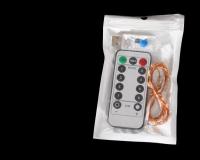 China Decorative 200 LED USB String Lights Firefly USB 500LM For Bedroom for sale
