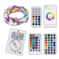 China DC 5V USB Powered LED String Lights 1m Length Remote Control Decorative Lights for sale