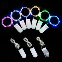 China DC 5V Battery Copper Wire Lights Yellow 1M LED String Lights For Bedroom for sale