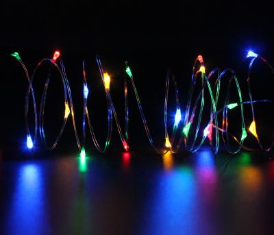 China 28V Outdoor Battery Operated Multicolor String Lights IP44 30m Length for sale