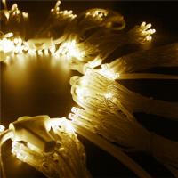 China Hanging LED Curtain Lights 220V 3M Warm White Fairy Lights For Bedroom for sale