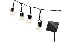 China Garden 35 Bulbs Solar Festoon Lights Waterproof RV With 3M Cable for sale