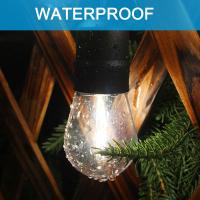 China Shatterproof White Outdoor Festoon Lights 240v 1500LM For Bistro Pergola for sale