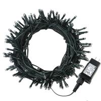 China Green Wire Warm Yellow Christmas Tree Lights 500 LED 50M Length 60HZ for sale