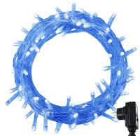 China Christmas Lights 500 LED Waitangi Day Drawing Room Party Decorations Plug In Blue for sale