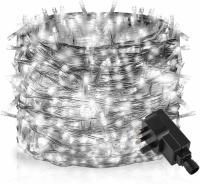 China 40M Plug In White Christmas Lights for sale