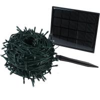 China 200 LED Green 5V Solar Christmas String Lights Tree 300MA ROHS Certified for sale