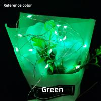 China 200 LED Battery Operated Christmas Lights 28V 20m Length Hanging Lights For Bedroom for sale