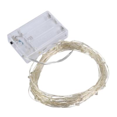 China 6V Battery Operated Halloween String Lights 50m Warm White Fairy Lights With Remote for sale