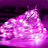 China Waterproof 20M Copper Wire Battery Lights 20 LED CR2032 For Decoration for sale