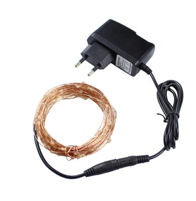 China 240V Copper Wire Lights 400 Dimmable LED Fairy Lights With Remote for sale