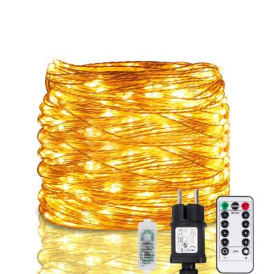 China ROHS Copper Wire Lights Warm White 500 LED 50m Length For Christmas for sale