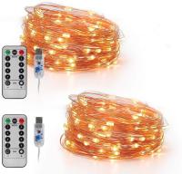 China DC 5V 100 LED Christmas Tree Lights IP65 Ceiling String Lights For Bedroom for sale