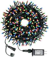 China Remote Waterproof LED Fairy Lights 400 LED Multicolor Icicle Lights With Timer for sale