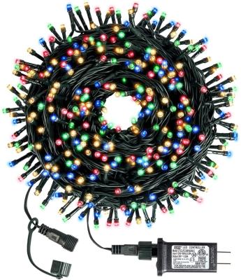 China Remote Waterproof LED Fairy Lights 400 LED Multicolor Icicle Lights With Timer for sale
