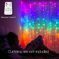 China 600 LM Multi Coloured Curtain Lights 3M 30V Twinkle Window Lights For Bathroom for sale