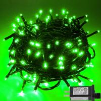 China Indoor Window Blue LED Christmas Tree Lights PVC 600 LED 120V 60M for sale