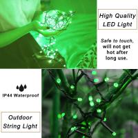 China Indoor Window Blue LED Christmas Tree Lights PVC 600 LED 120V 60M for sale
