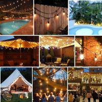 China Outdoor LED 800 Warm White 80m Length Christmas Lights IP44 Plug In For Tree for sale