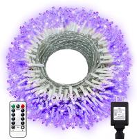 China 70m Length 100V Purple Christmas Lights Outdoor 700 LED Waterproof for sale
