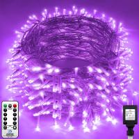 China 32ft 800 Remote Control LED Christmas Lights Plug In 30V For Window Decor for sale