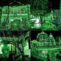 China IP44 50M Length Solar Powered LED Christmas Lights For Garden for sale