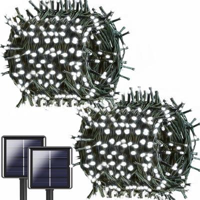 China Decor Cold White LED Outdoor String Lights Solar Christmas 4.5V 300 MA for sale