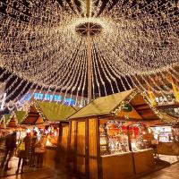 China Water Drop Warm White Solar Christmas Lights Outdoor 28V PVC Waterproof for sale