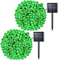 China Patio 700 LED Solar Powered Christmas String Lights 28V 300MA 70m for sale