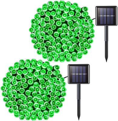 China Patio 700 LED Solar Powered Christmas String Lights 28V 300MA 70m for sale