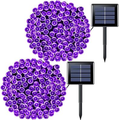 China 70m Purple LED Christmas Lights / Halloween String Lights Outdoor 300MA 28V for sale