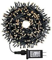 China Halloween 240V 60m String Lights Indoor / 600 Warm White Fairy Lights for sale