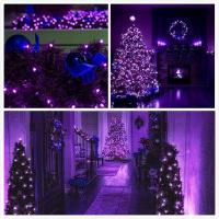 China 30m Plug In Purple Fairy Lights for sale