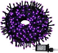 China 100 LED Purple 120V  Christmas Tree Bulbs Extendable 32ft Waterproof Outdoor for sale