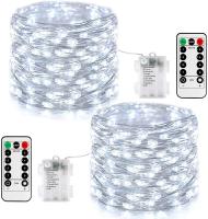 China Backyard Fairy Battery Copper Wire Lights CR2032 10 LED Multifunctional for sale