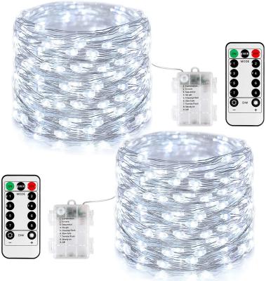 China Backyard Fairy Battery Copper Wire Lights CR2032 10 LED Multifunctional for sale